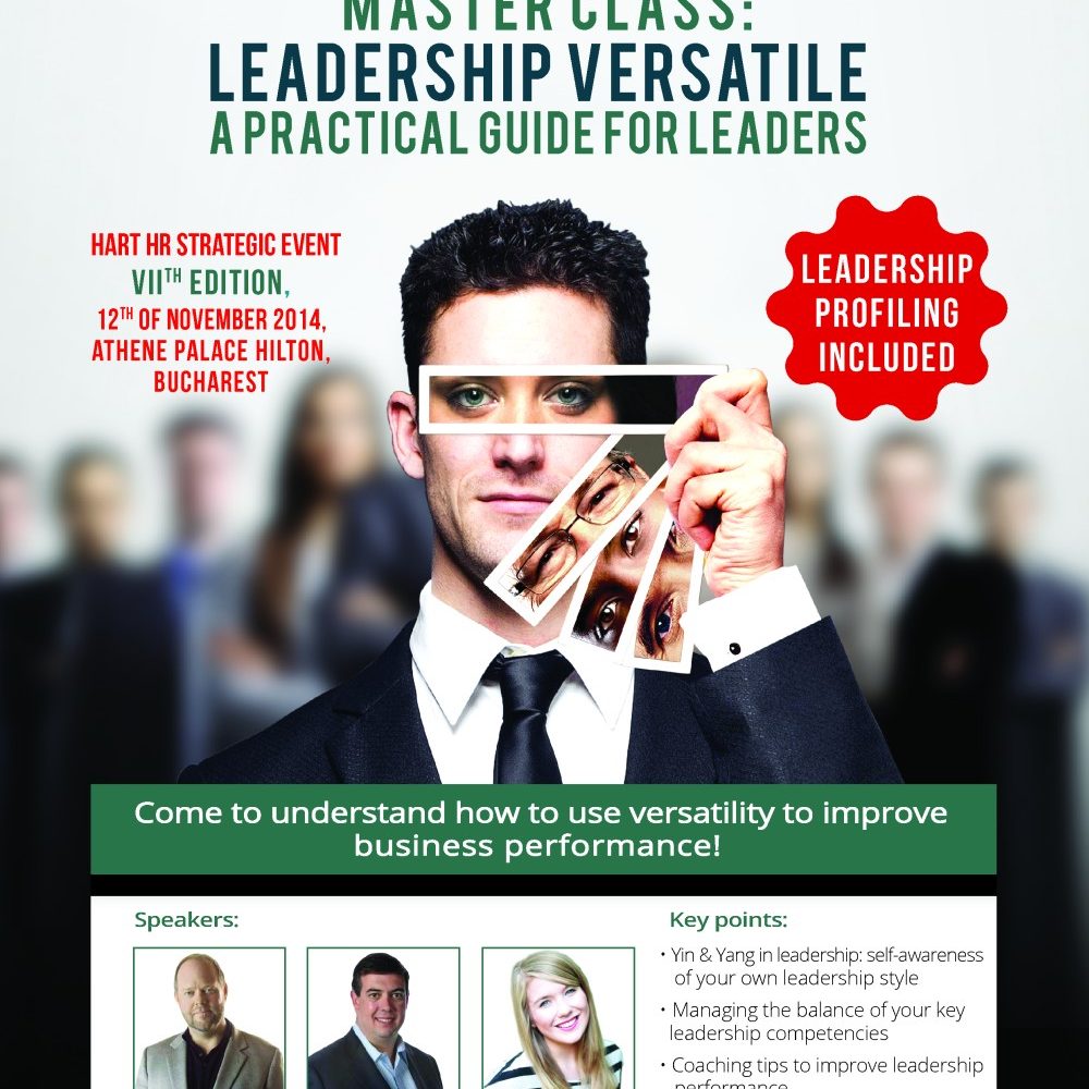 Hart HR Strategic - Master Class Leadership Versatile - Portal HR
