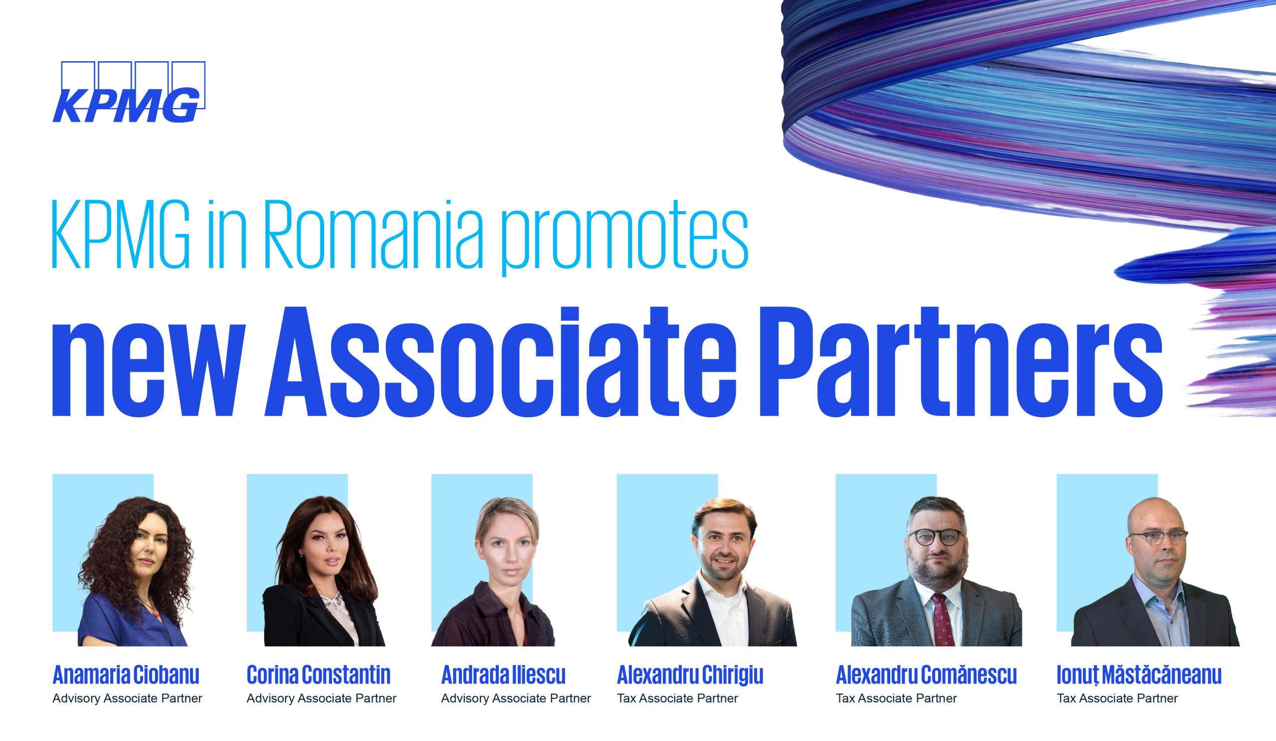 Noi numiri la KPMG în România și Moldova - Portal HR